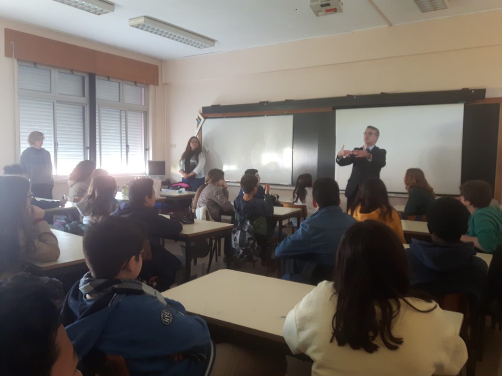 A convite do AESIA, pais também foram dar uma aula – AESIA